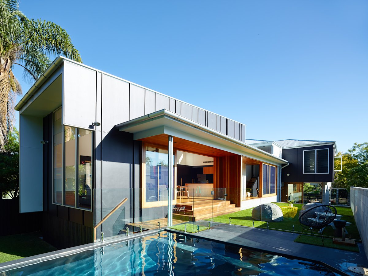 Terraced House By Shaun Lockyer Architects In Brisbane - MyFancyHouse.com